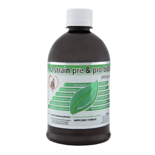 Pre and Pro Biotic (12 strain ) 500ml | Natures Healing South Africa